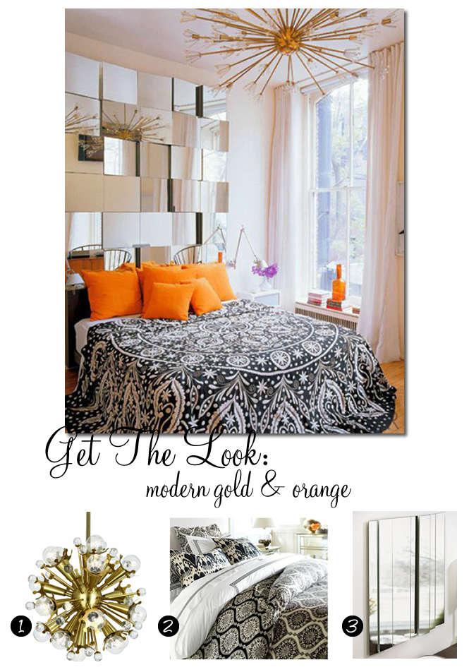 Get the Look: Gold & Orange | Mayhar Design